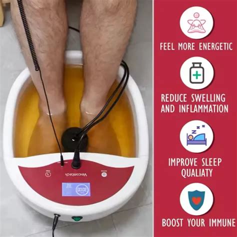 2 In 1 Ionic Foot Bath Detox Device Ion Cleanse Detox Spa Machine