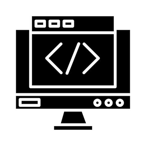 premium vector website coding vector illustration style