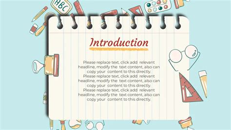 Notebook Class Courseware Report Google Slide And PowerPoint Template Notebook Attend Class