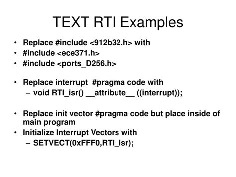Ppt Real Time Interrupts Powerpoint Presentation Free Download Id4122888