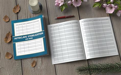 Autoclave Sterilization Log Book Steam Sterilizer Logbook To Track And