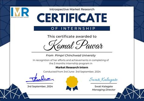 Marketresearch Internshipexperience Learningjourney Dataanalysis Businessstrategy Komal P