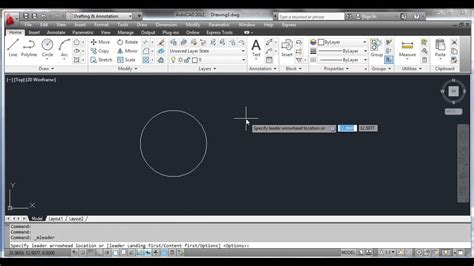 The Multileader Command Autocad Youtube