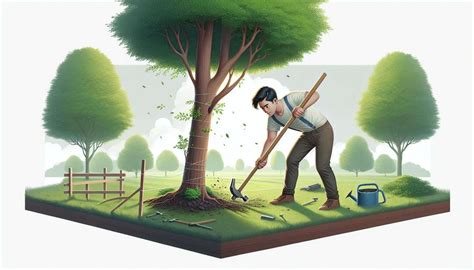 Ultimate Guide To Staking Leaning Trees Process Materials Care