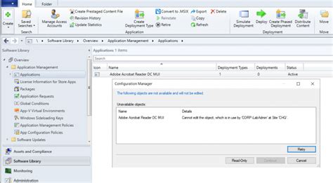 Objekte In ConfigMgr Mit Powershell Entsperren ConfigMgr