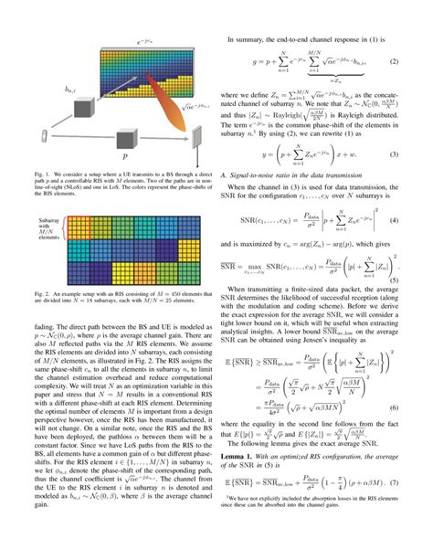 Optimizing Reconfigurable Intelligent Surfaces For Small Data Packets A Subarray Approach Deepai
