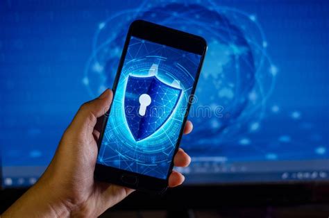 Shield Internet Phone Smartphone Is Protected From Hacker Attacks