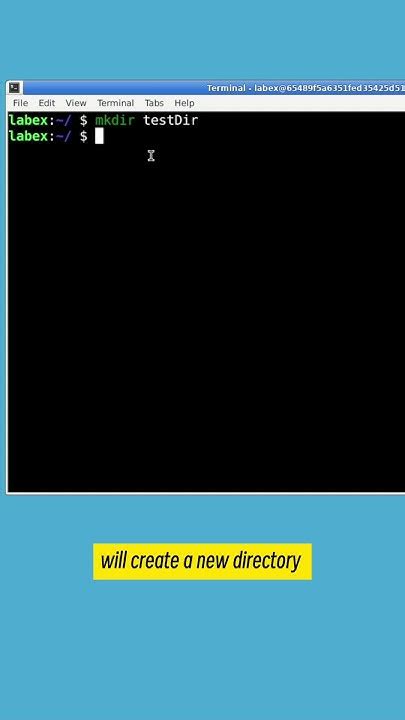 Practice Linux Commands 07 Mkdir Commandline Linux Linuxcommands