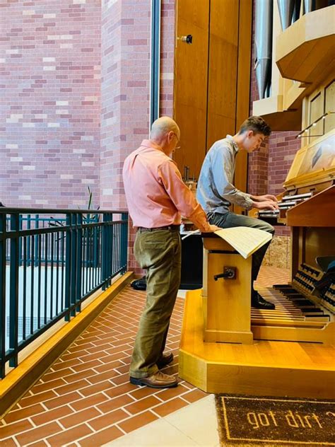 Organ At Ou What A Joy To Have Dr Jesse Eschbach From