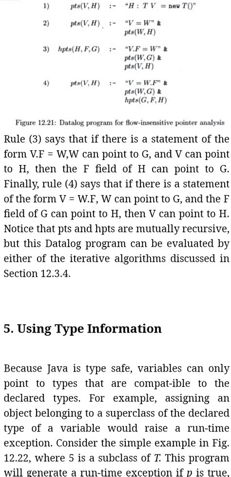 Solved The Above Analysis Is Flow Sensitive Because We