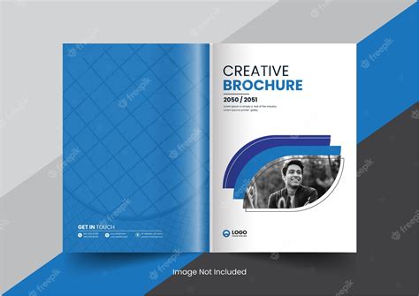 기업 회사 프로필 브로셔 연례 보고서 책자 제안서 표지 레이아웃 컨셉 디자인 프리미엄 벡터