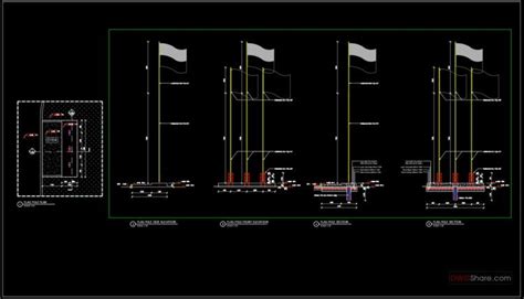 78flag Pole Elevation And Sections Details Autocad File Free Cad Blocks Download Dwg Models 78flag Pole Elevation And Sections Details Autocad File Free Cad Blocks Download Dwg Models