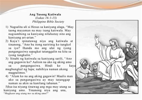 Mga Halimbawa Ng Parabula Docx