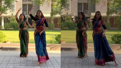 Saree Clad Desi Women Dance To Shah Rukh Khan And Deepikas Manwa Laage Internet In Love