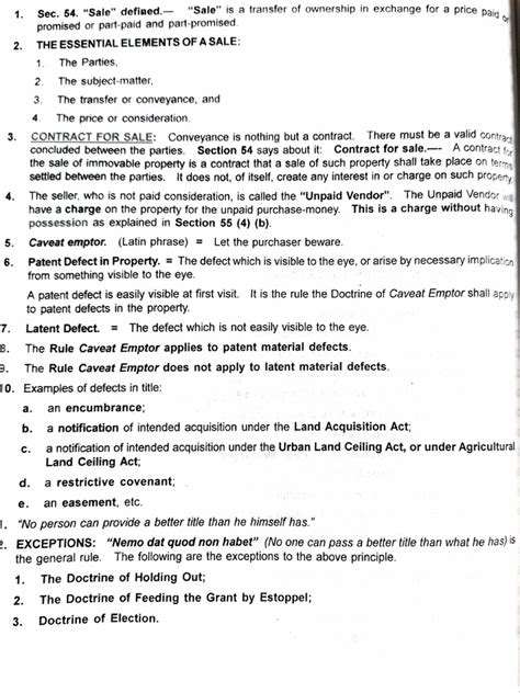 Unit Iii Notes To Remember Pdf Mortgage Law Justice
