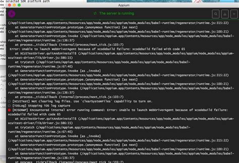 Appium Error While Launching Ios App Downloaded From Appstore Stack