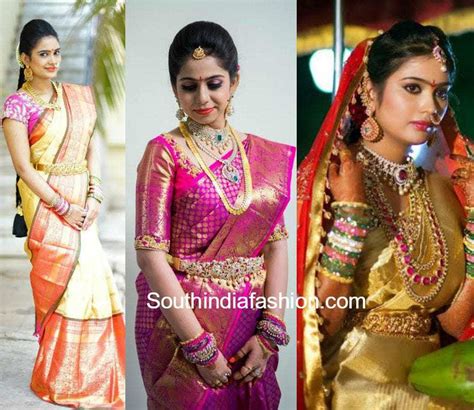 Stunning Bridal Kanjeevaram Sarees By Kalpavruksh South India Fashion