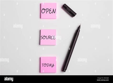Handwriting Text Open Source Word For Denoting Software Which Original