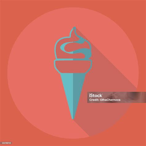 평편 현대적인 설계와 그림자 아이콘크기 아이스크림 0명에 대한 스톡 벡터 아트 및 기타 이미지 0명 2015년 검색 엔진 Istock