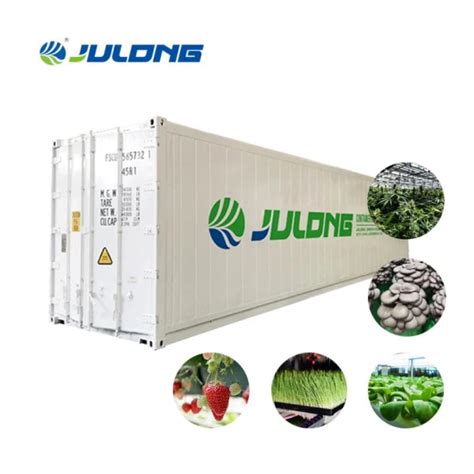 40ft Shipping Container Greenhouse For Mushroom Growing For Sale
