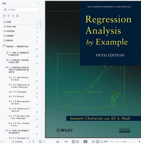 Ebook Pdfregression Analysis By Example 5th Edition By Samprit
