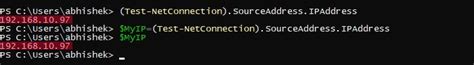 How To Get IP Address In PowerShell Private Public