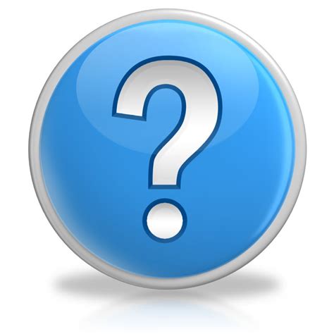 Question Mark Button Symbol Great Powerpoint Clipart For