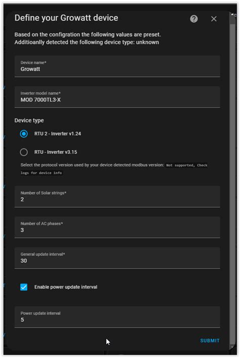 How To Integrate Growatt Inverter Over Modbus Serial Configuration Home Assistant Community