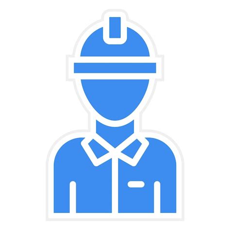 Premium Vector Worker Icon Style Premium Vector Worker Icon Style
