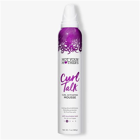 Not Your Mothers Curl Talk Curl Activating Hair Mousse For Lightweight