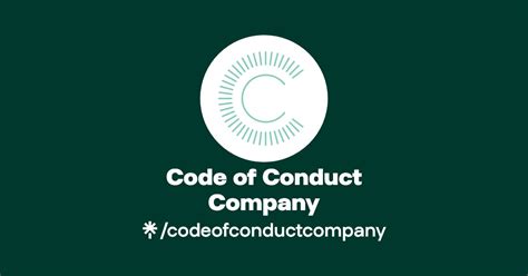 Code Of Conduct Company Listen On Spotify Linktree