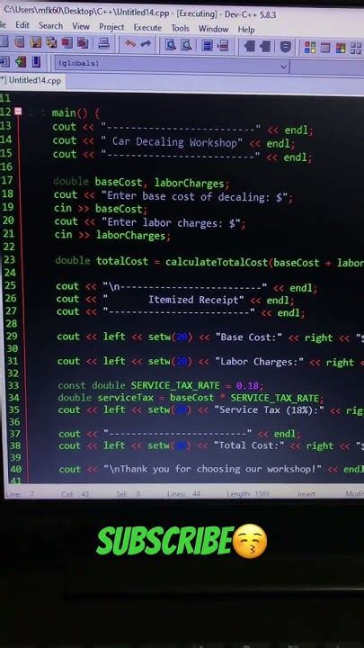 Car Decaling Ide Dev C Coding Cplusplus Ccompiler Cpp Devcpp Learncpp Tech Youtube