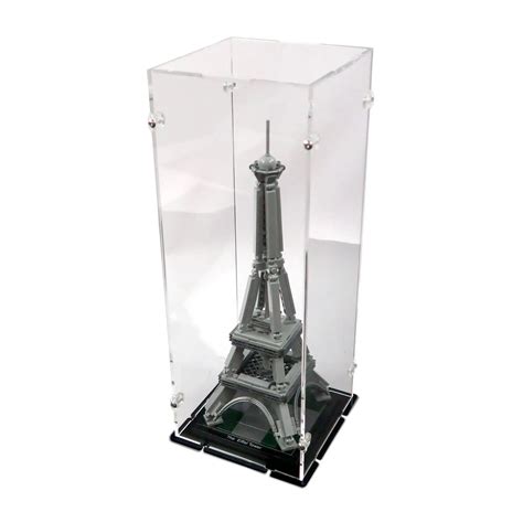 Acrylic Display Case For LEGO Architecture Eiffel Tower IDisplayit