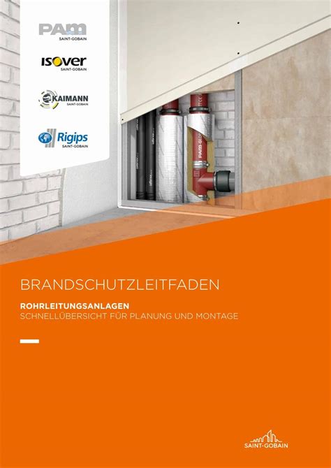 Brandschutzleitfaden Planung Und Montage Von Rohrleitungsanlagen