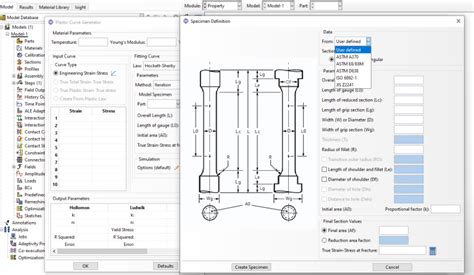 Plastic Curve Generator Plugin For Abaqus Fea And Cfd Consultancy
