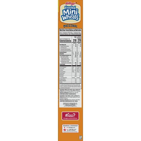 Mini Wheats Cereal Nutrition Facts Besto Blog