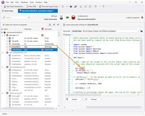 generating related data elements with sql data generator devart blog