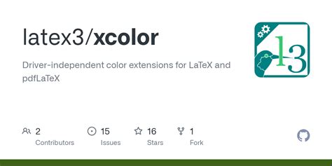 Xcolor Xcolor Ins At Main Latex Xcolor GitHub