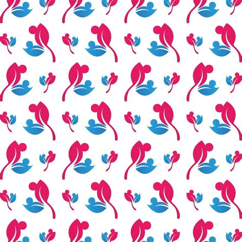 Flower Ted Trendy Multicolor Repeating Illustration Design 46389620 Vector Art At Vecteezy