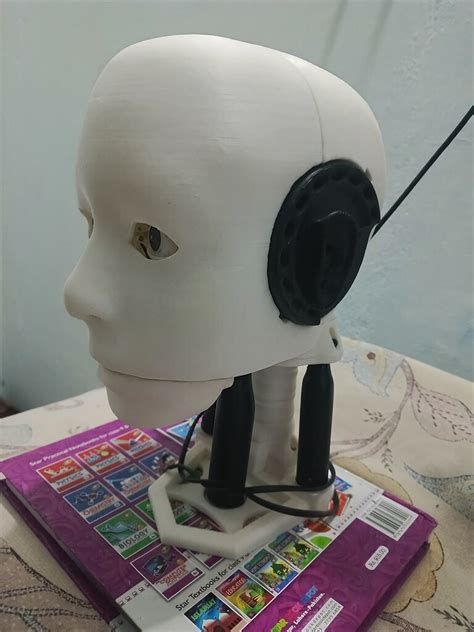 Animatronic Robotic Head Project Completed General Guidance Arduino Forum