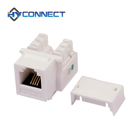 Ethernet Socket Module Rj11 90 Degree Cat 3 Utp Keystone Jack Rj11 And Voice Modular