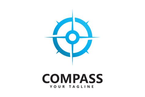 Compass Logo Vector Concept Design Graphic By Bigbang · Creative Fabrica