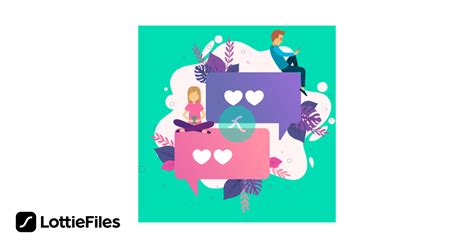 Free Dating Apps Lottie Json Animation Animation By Tinymotion Lottiefiles