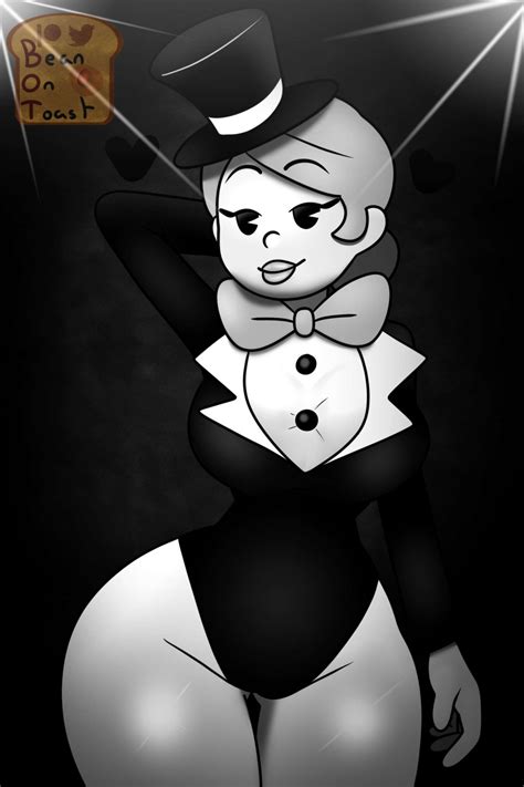 Rule 34 Beanontoast Big Breasts Black Hair Brenda Clover Clothed