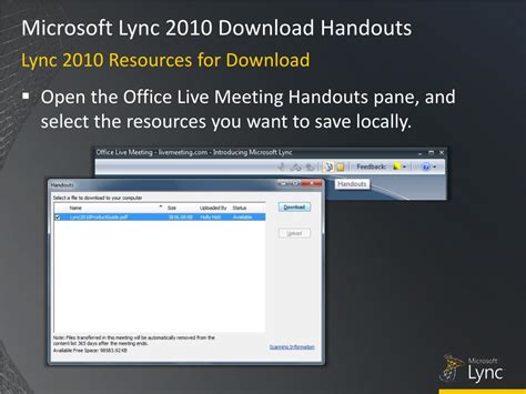 ppt introducing microsoft lync 2010 powerpoint presentation free