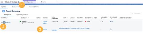 supervisor call monitoring and listen in functionality knowledge base