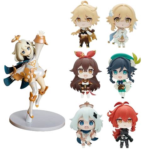 Genshin Impact Paimon Anime Figure Paimon Action Figure Genshin Impact Paimon Figurine
