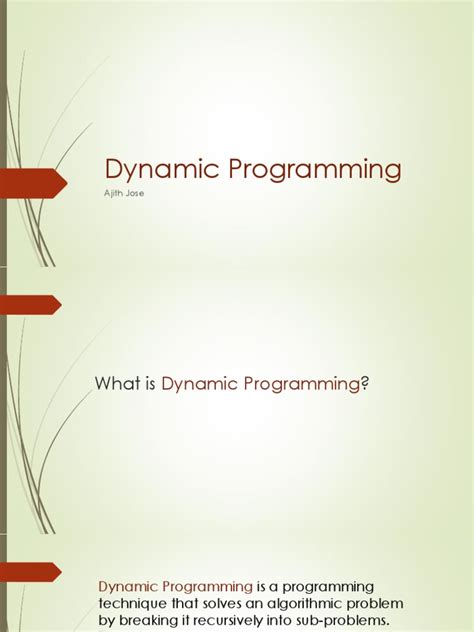 Dynamic Programming Pdf Dynamic Programming Computer Science
