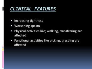 Spasticity PPTX