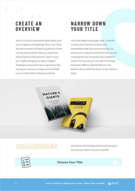 How To Create An Ebook From Start To Finish With Easil Easil